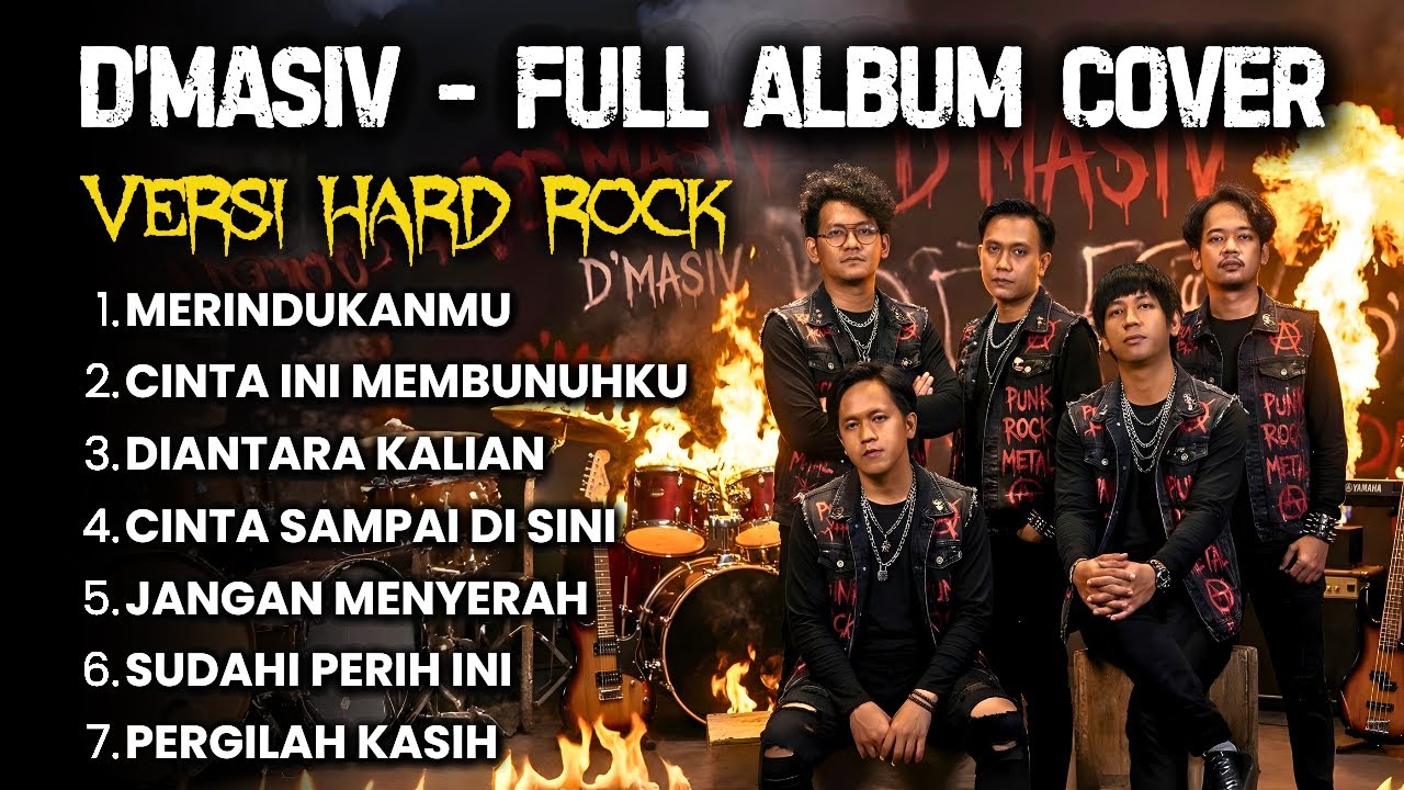 D'MASIV - FULL ALBUM┃ROCK METAL VERSION - YouTube