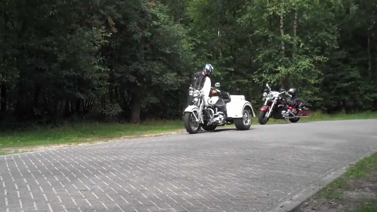 Lehman, Harley Springer trike, a pleasant summerday drive - YouTube