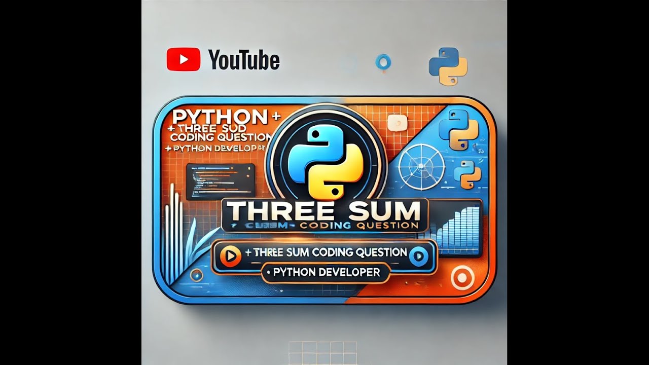 Python Interview Questions Three Sum Coding Python Developer 0691