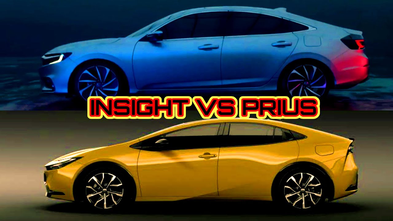 SEDAN HYBRID BATTLE! - HONDA INSIGHT VS TOYOTA PRIUS - YouTube