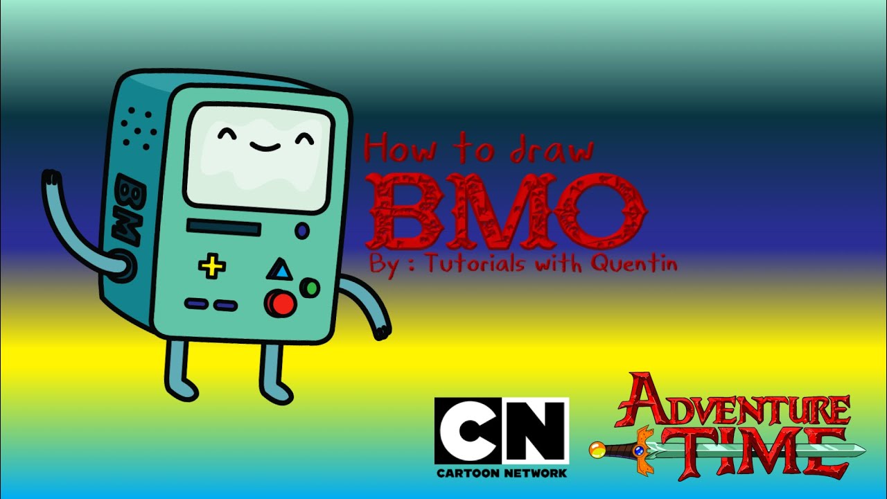 How to draw BMO Tutorials with Quentin Video Review - YouTube