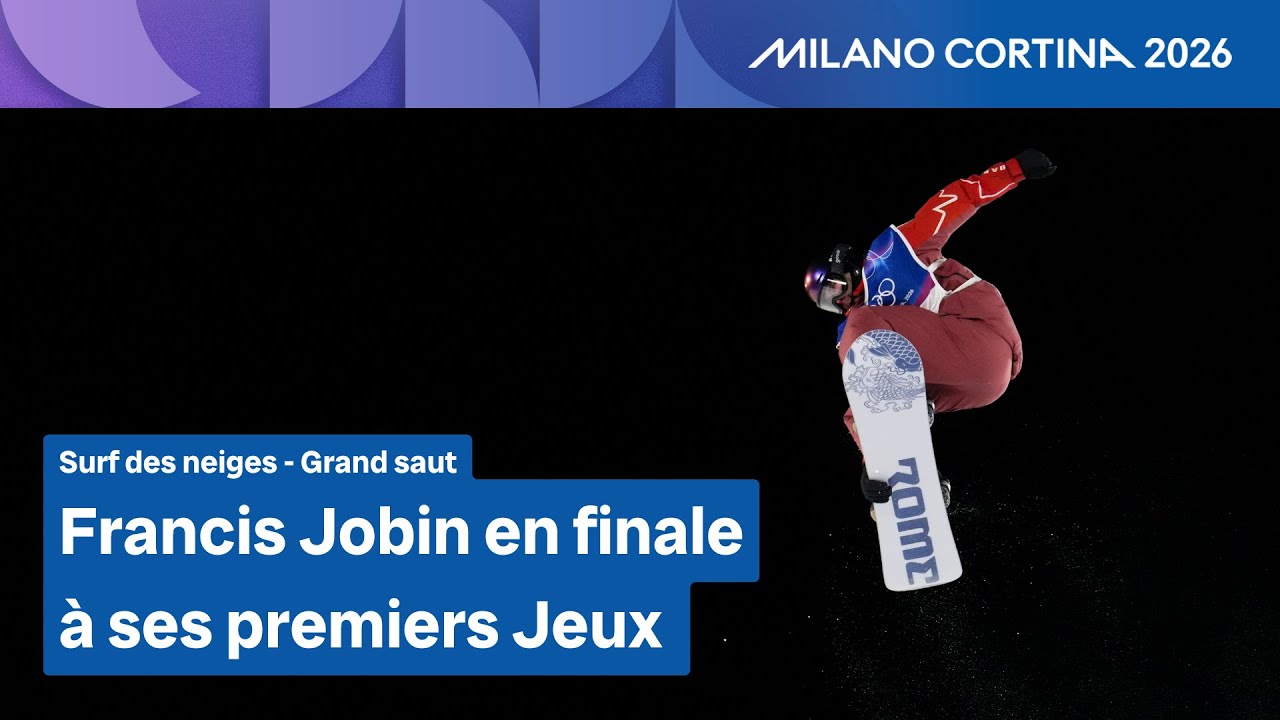 Francis Jobin qualifié pour la finale de grand saut | Jeux olympiques ...