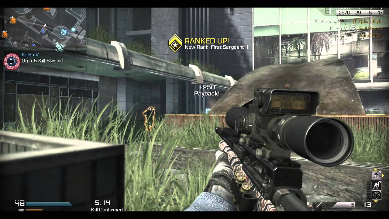 KitS | Call of duty ghosts Sniping Montage | Apparition ep. 1 - YouTube