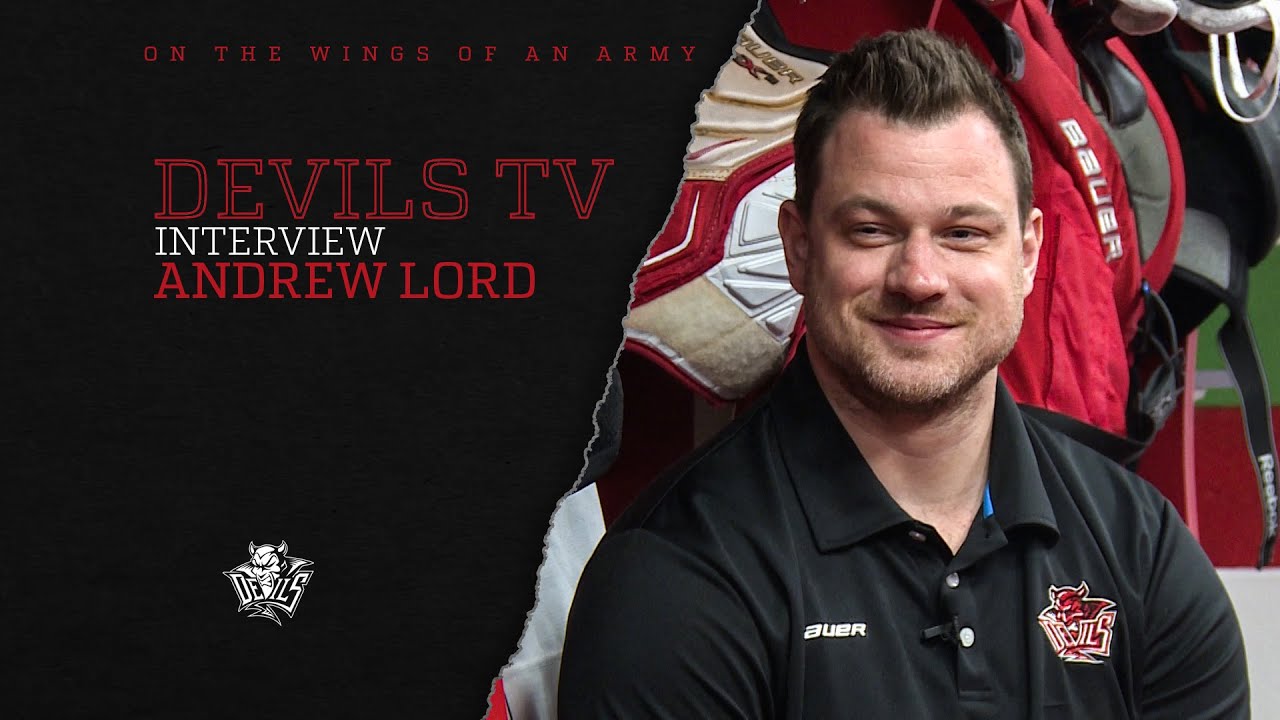 Interview - Head Coach Andrew Lord on returning to the Devils - YouTube