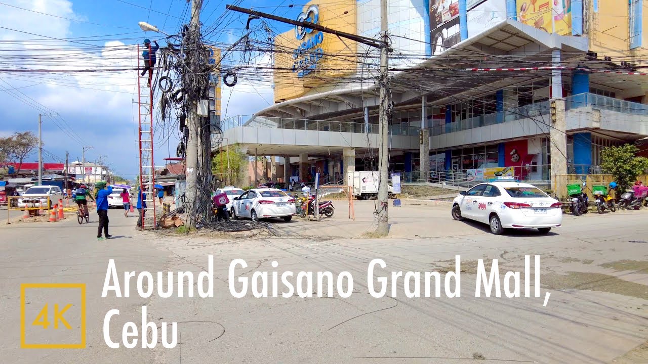 Around Gaisano Grand Mall Mactan, Cebu, Philippines【4K】 - YouTube