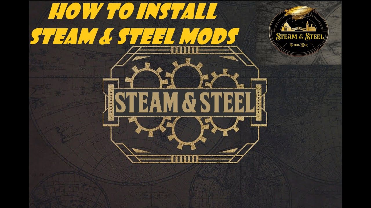 How To Install Steam & Steel Mod Nasıl Yüklenir: Medieval 2 Total War ...