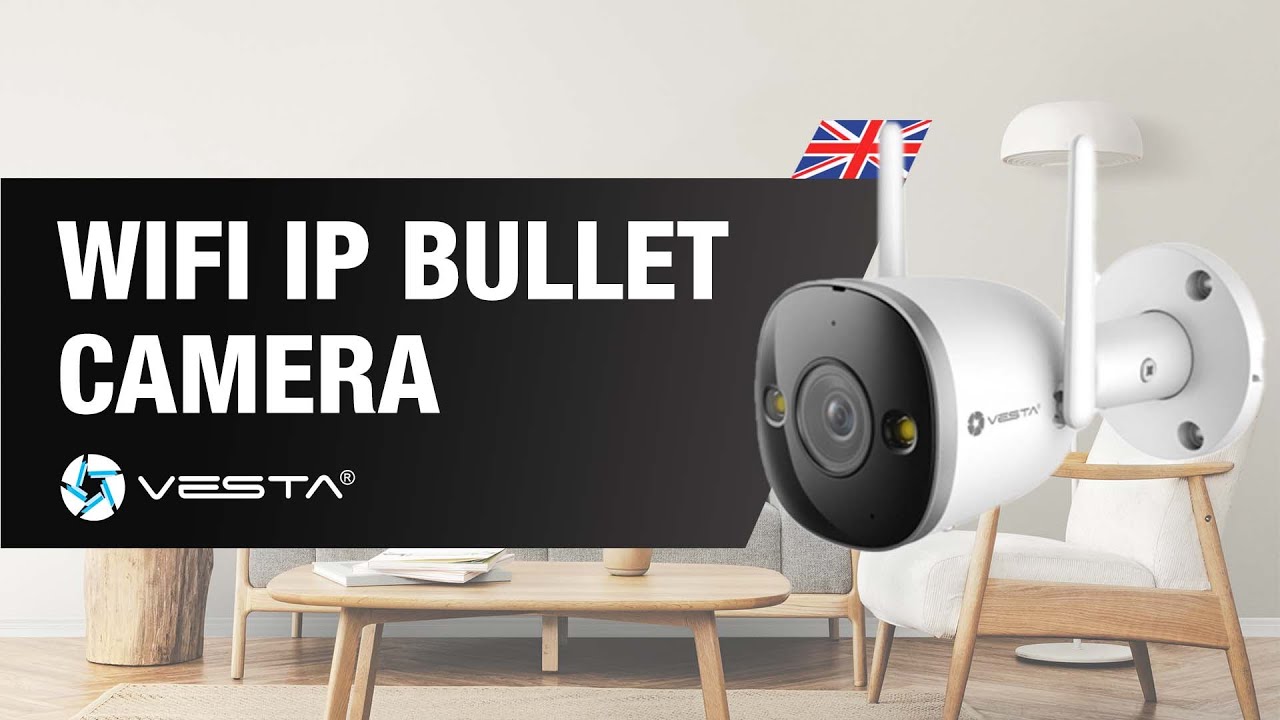 WiFi IP bullet camera - VESTA-293 - Main Features and Specifications | By Demes - YouTube