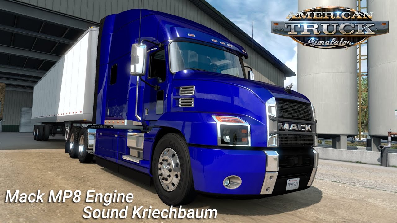 American Truck Simulator - Mack Anthem MP8 Engine Sound by Kriechbaum ...