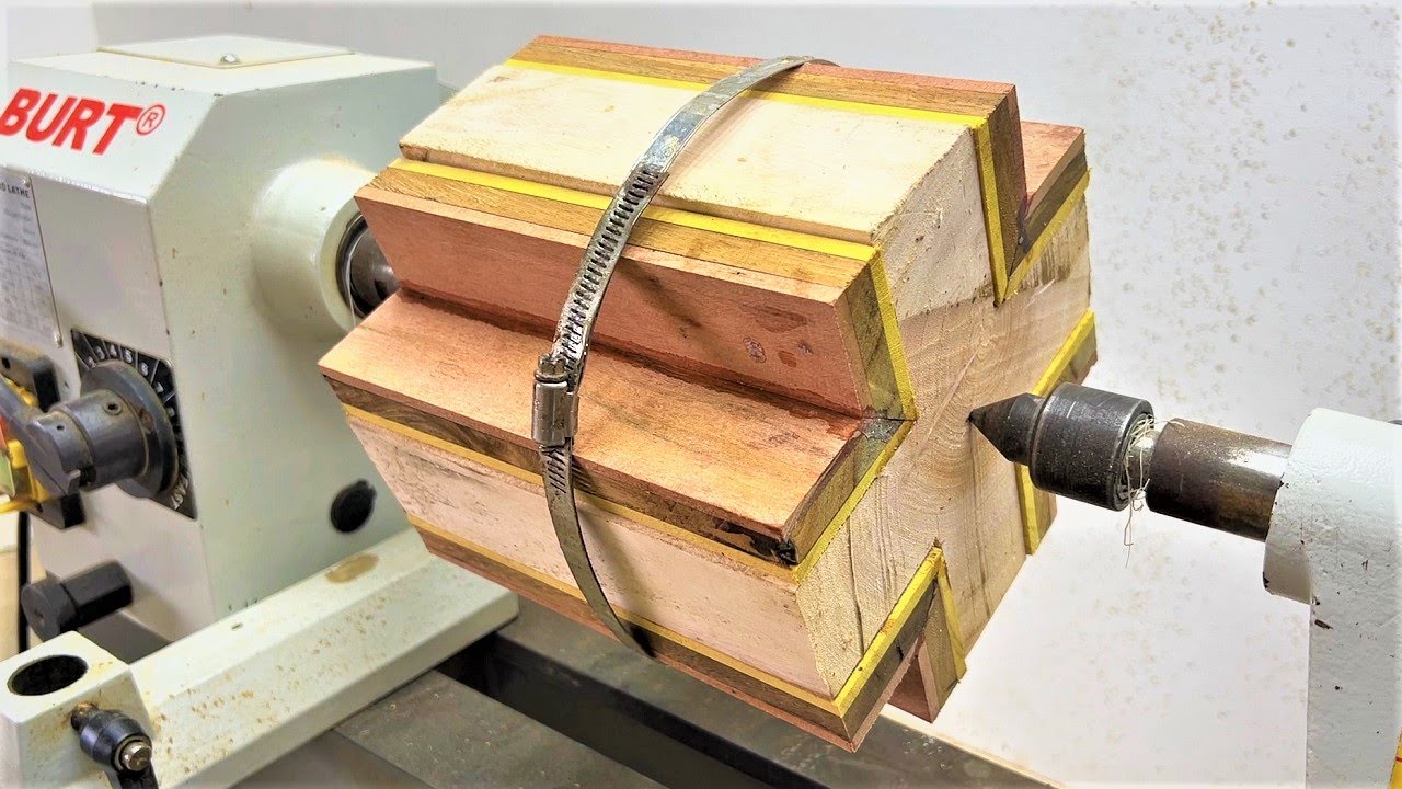 Amazing Woodturning Techniques - Classy Art Of Wood Blending On The ...