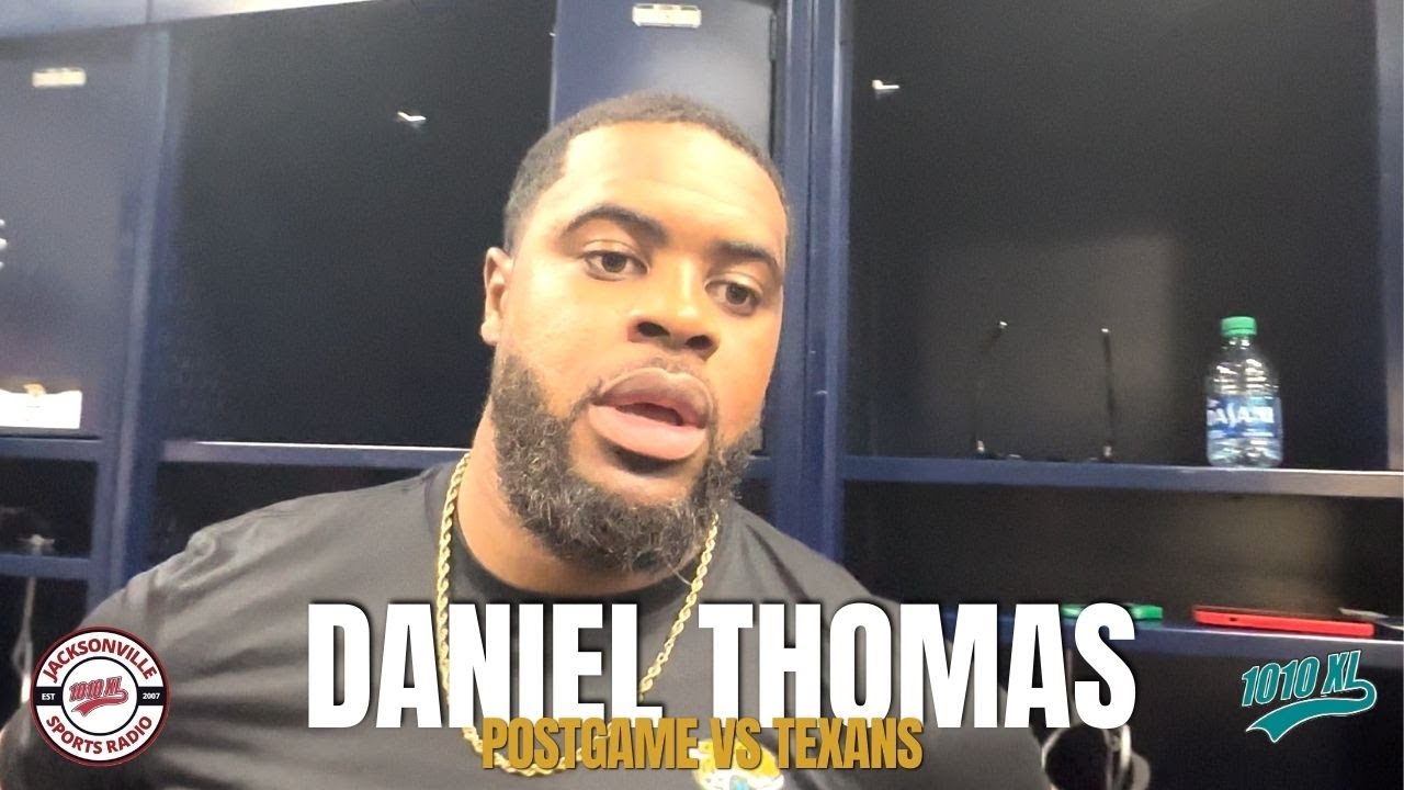 Jacksonville Jaguars Safety Daniel Thomas Reacts to 24-20 Loss to ...