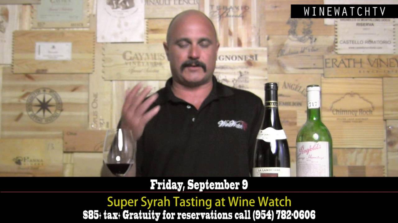 Super Syrah Tasting at Wine Watch - YouTube