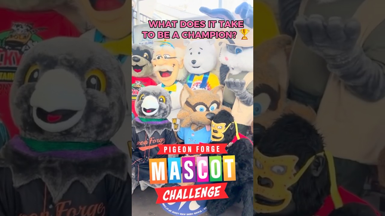 Pigeon Forge Mascot Challenge | Fun-filled Scavenger Hunt