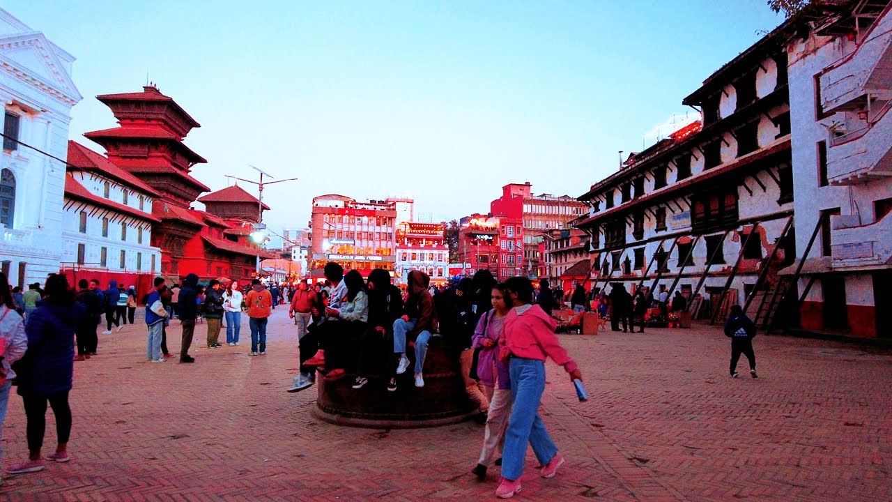 Sunset Walk in Kathmandu Durbar Square | World Heritage Site of Nepal ...