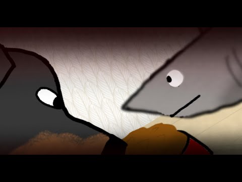 Shark Puppet and the Evil Dog (Animated) - YouTube