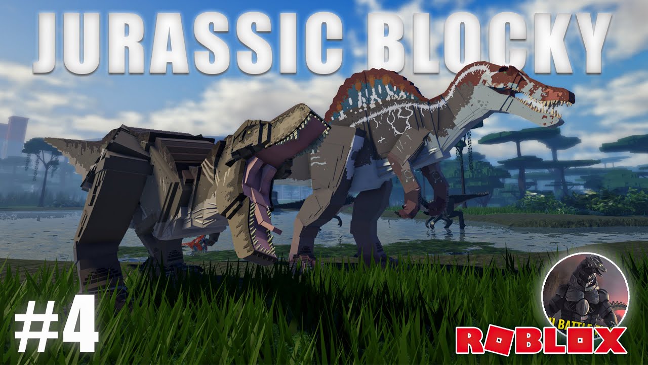 Jurassic Blocky! Dinosaurs Live - Day Four [ Tyranosaurus ] - YouTube