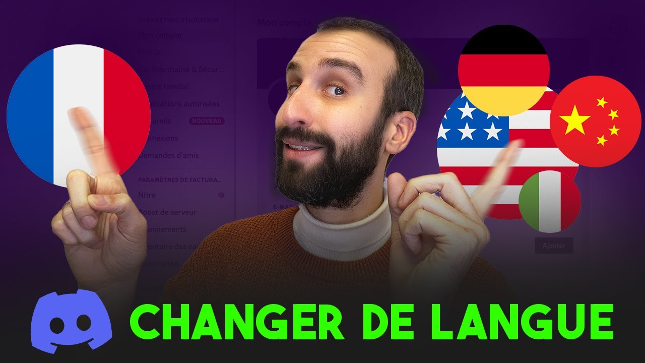 Comment changer la langue sur Discord ? - YouTube