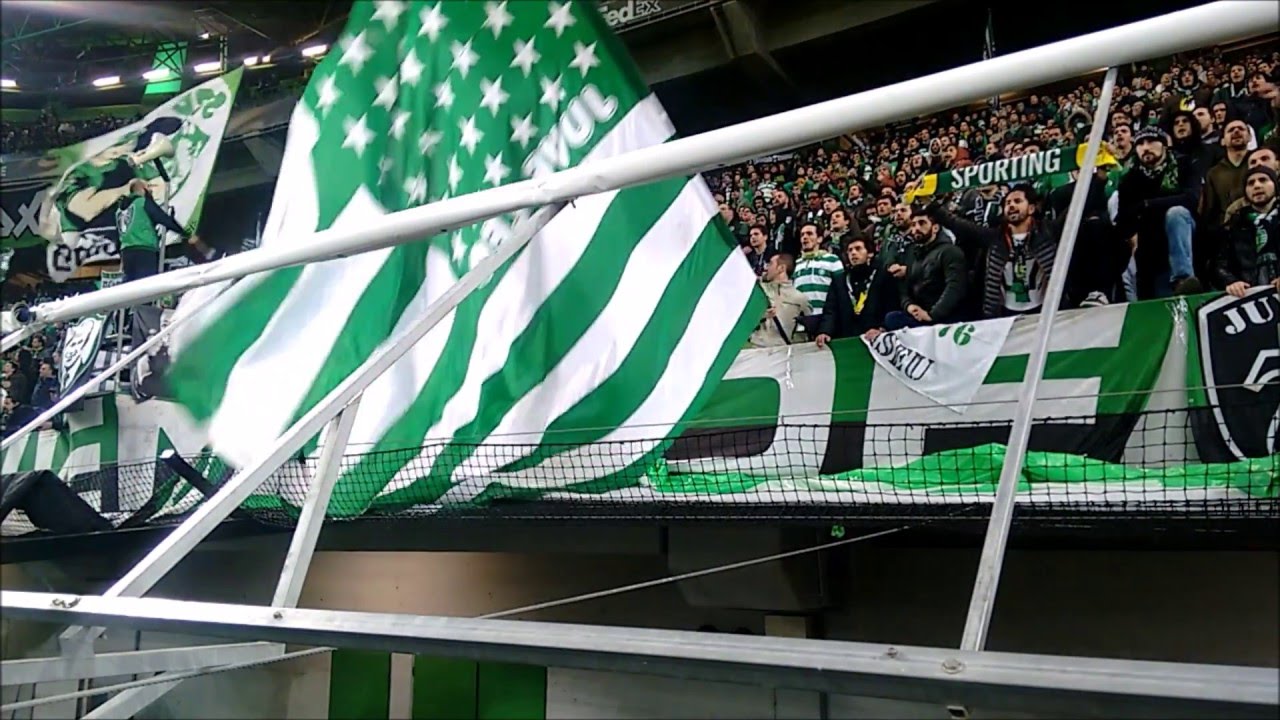 TORCIDA VERDE - SPORTING DE LISBOA vs BAYERN LEVERKUSEN (2016) - YouTube