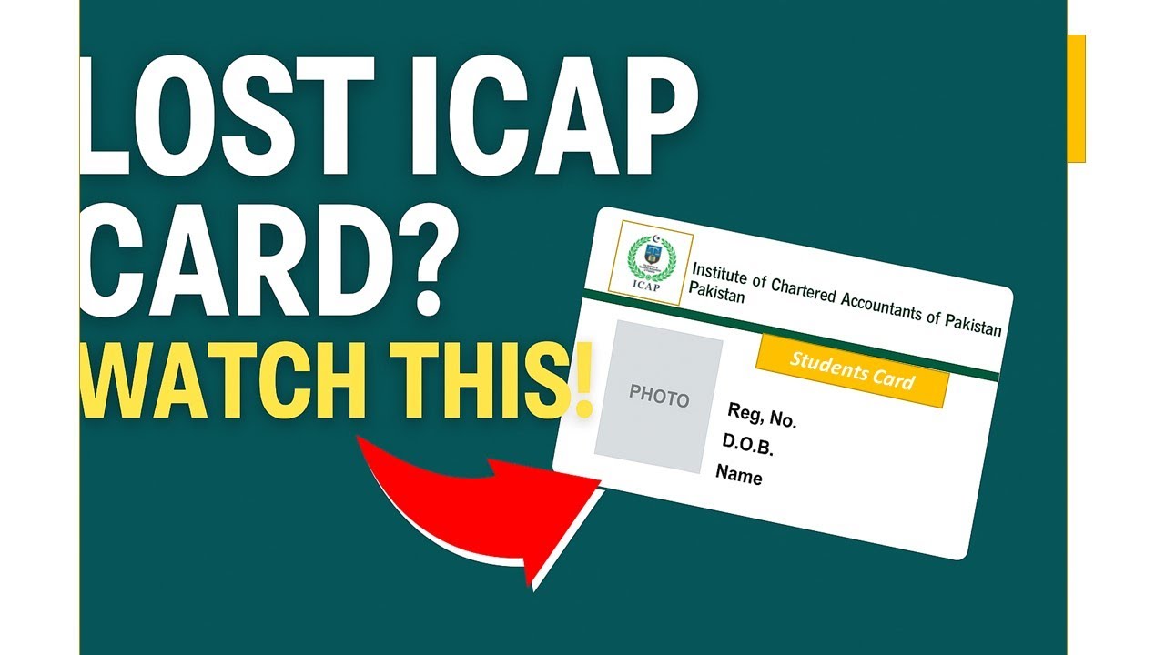 How to get a duplicate ICAP registration card - YouTube