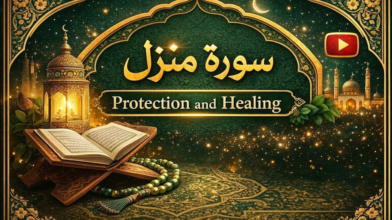 Surah Manzil | Complete Protection Dua | Black Magic, Jinn & Evil Eye ...
