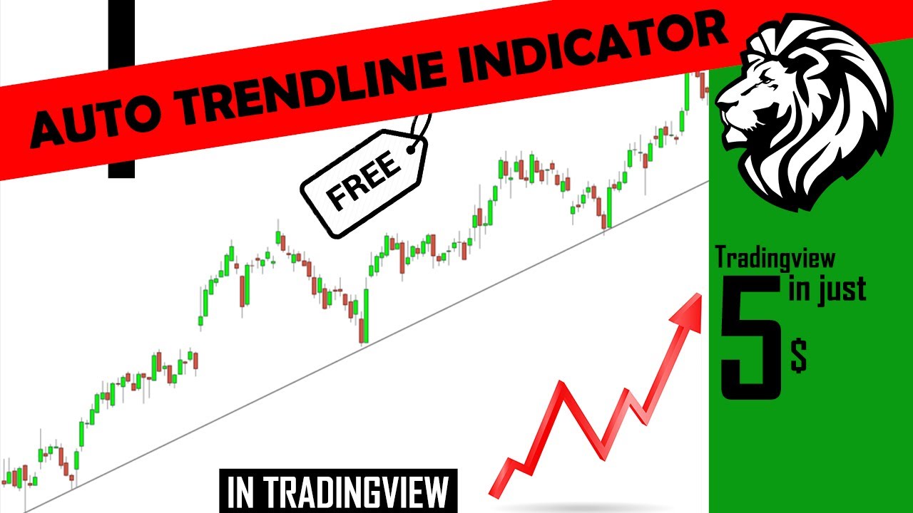 free trend line indicator in tradingview || auto trend line indicator ...