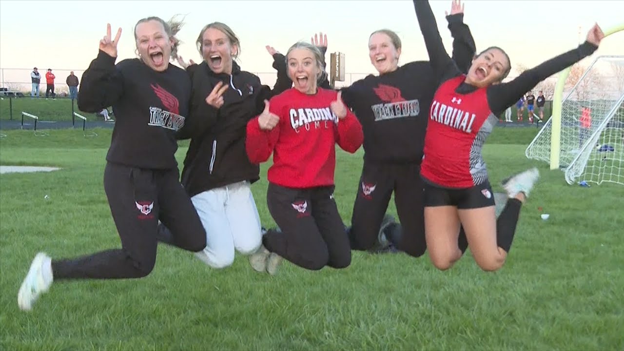 Cardinal Girls 4x100 team thrilled to compete in 114th Annual Drake ...