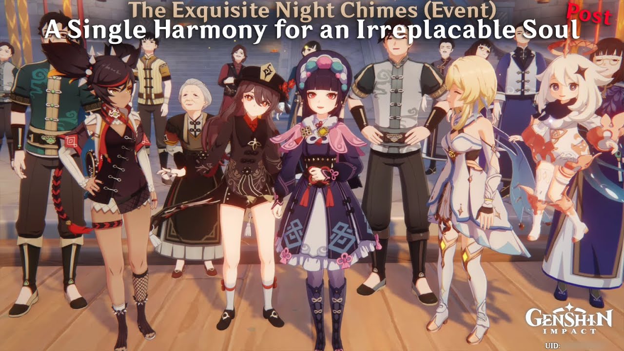 Genshin Impact - The Exquisite Night Chimes (Event): A Single Harmony ...