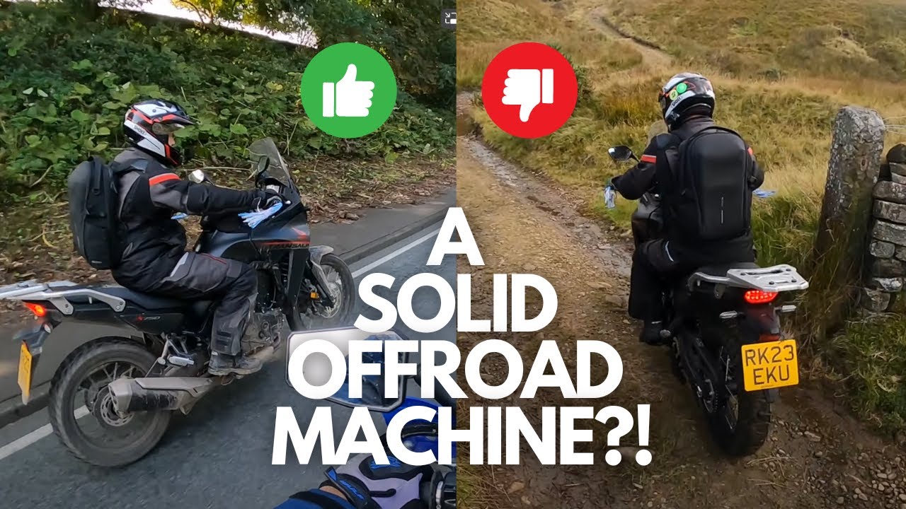 Can the 2024 Honda Transalp 750 handle one of Lancashire's TOUGHEST ...