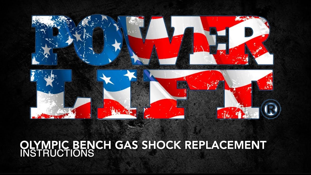Olympic Bench Gas Shock Replacement - YouTube