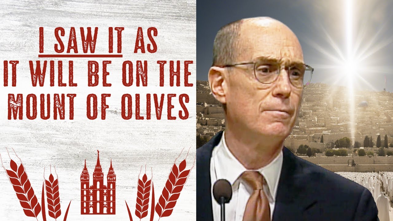 "I SAW IT as it Will Be on the Mount of Olives" - President Henry B ...