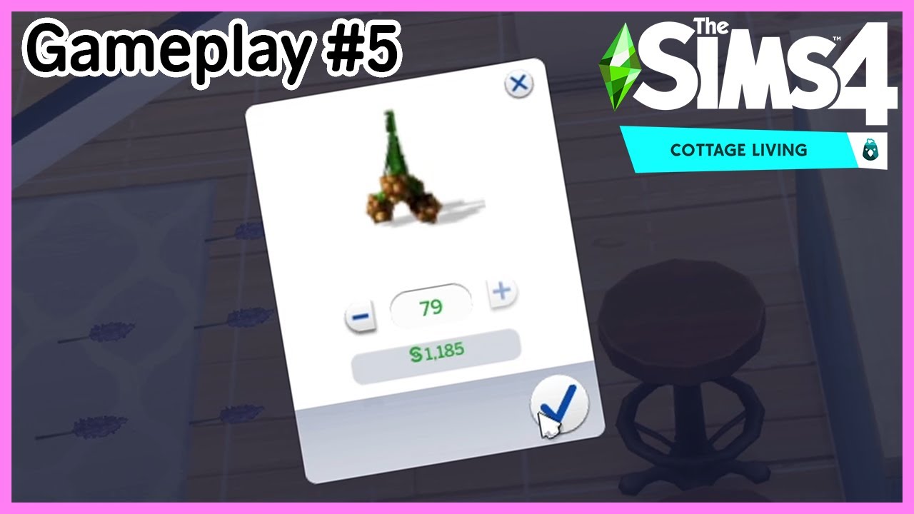 The Sims 4 Cottage Living Gameplay #5 of 11 [Early Access] Making a ...