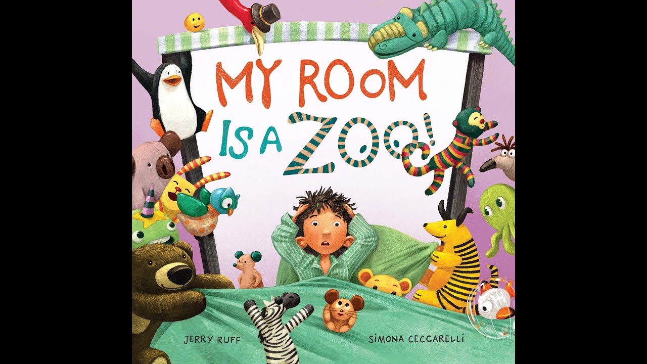 PixieLin's Storytime: My Room is a Zoo by Jerry Ruff - YouTube
