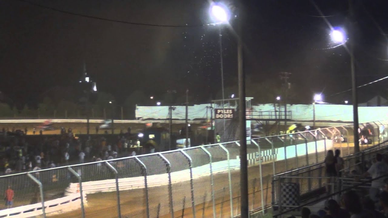 Port Royal Speedway PA Speedweek 410 Sprint Car Highlights 7-06-13 ...