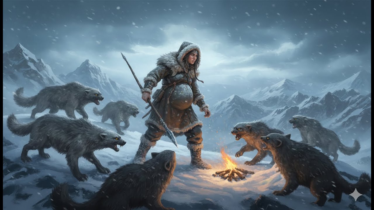 Pregnant Nomad Faced 50 Starving Wolverines at 70°C Mountain Peak ...