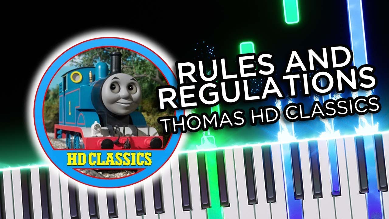 Rules and Regulations (Thomas HD Classics) - Piano Tutorial - YouTube