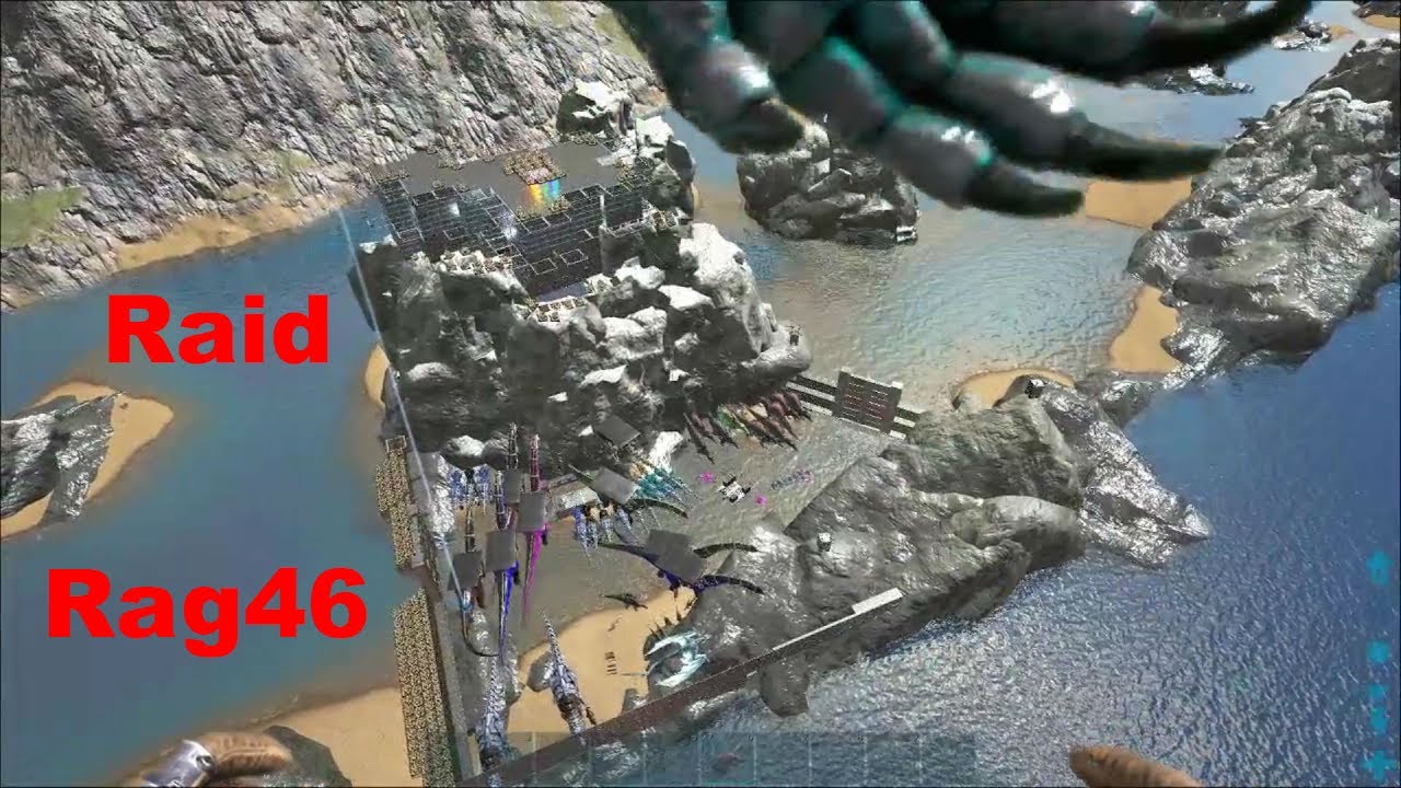 Ark Survival Evolved Official: Raiding Server Rag46 - YouTube