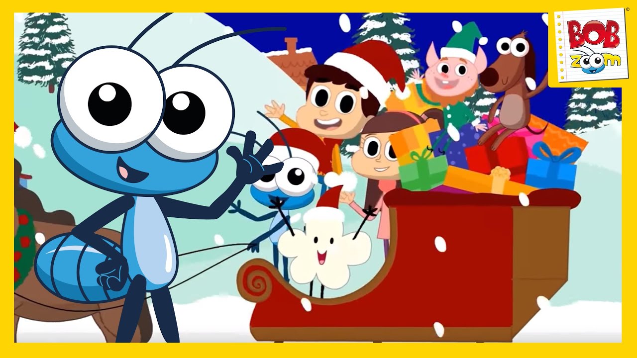Jingle Bells l Bob Zoom l Nursery Rhymes - YouTube