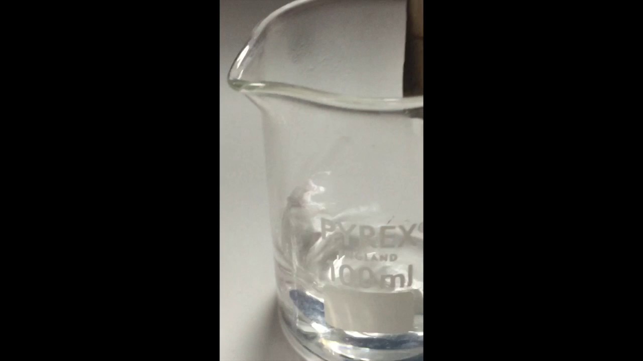 Combustion du butane - YouTube