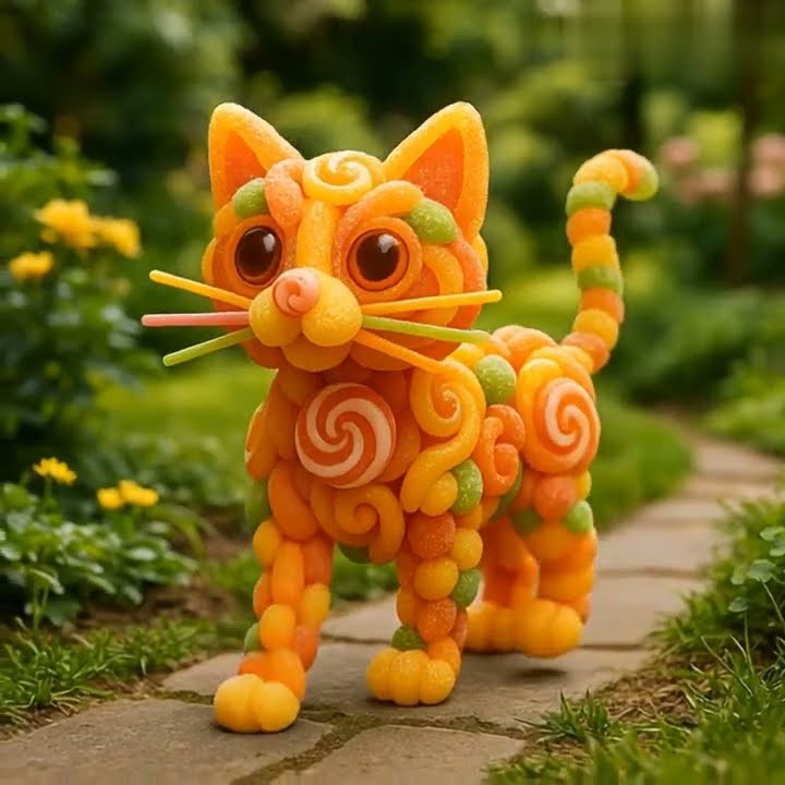 #cuteanimal Animals made of sweets - YouTube