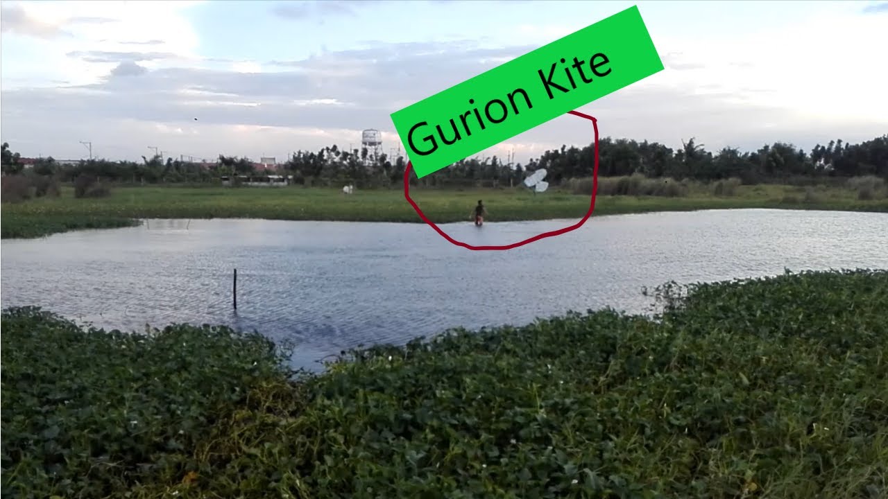 Lost My Shrimp Lure in this Swamp.. Epic Crash of Gurion Kite - YouTube