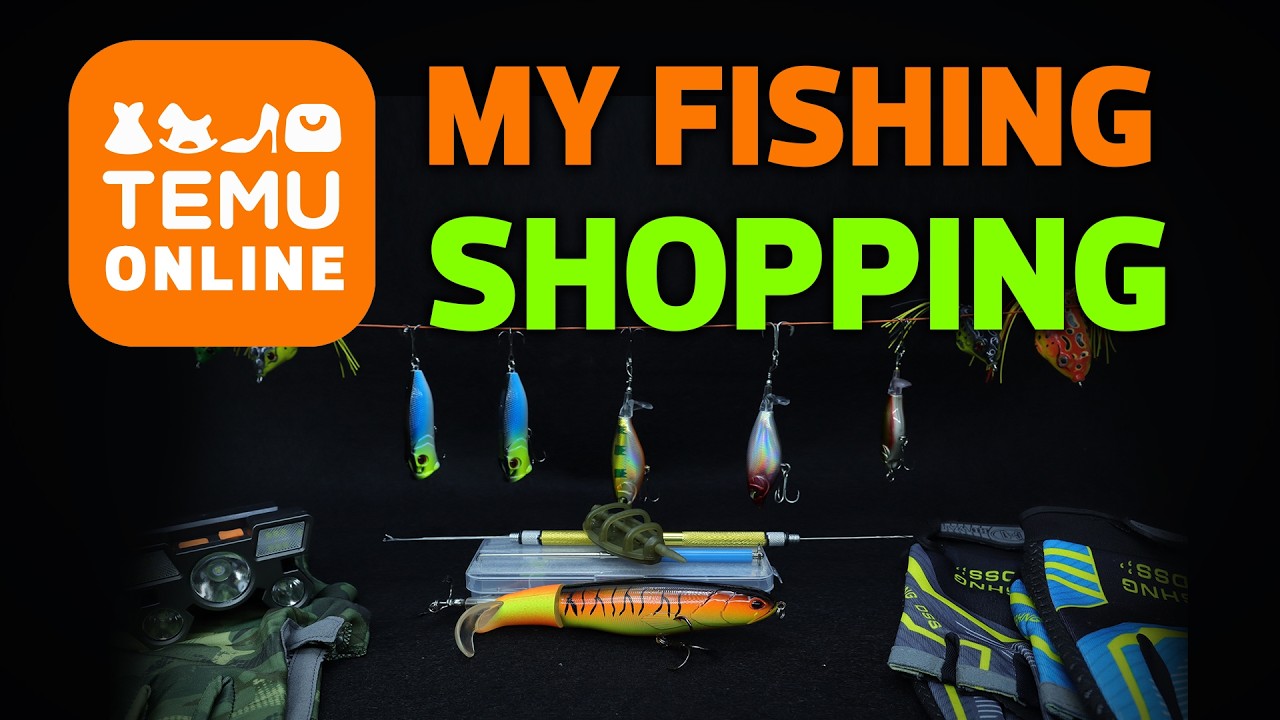 Temu Fishing Online Shopping - YouTube