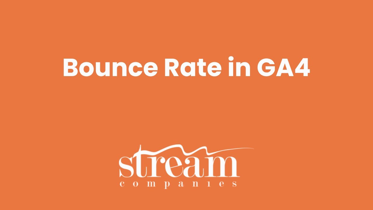 Bounce Rate in GA4│Ask Stream - YouTube