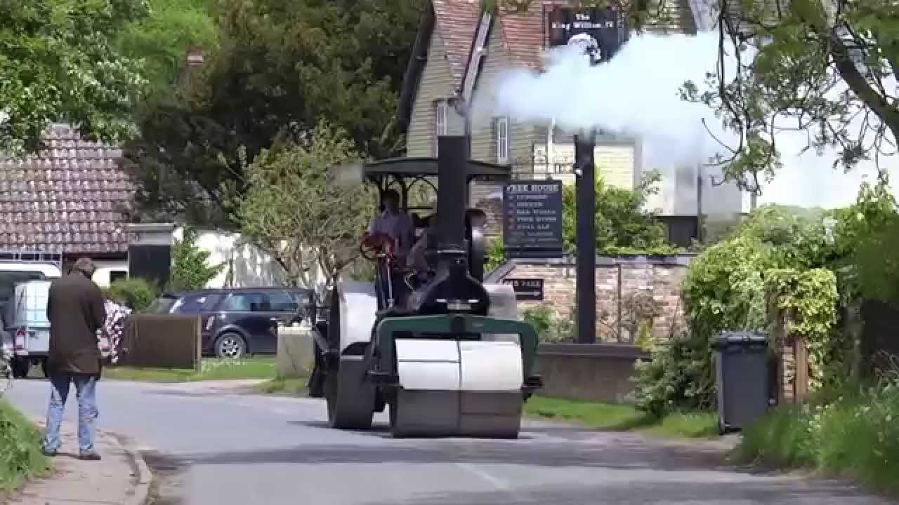Excelsior on the way to Steam at the Hoops - YouTube