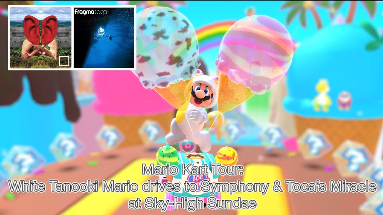 Mario Kart Tour: White Tanooki Mario drives to Symphony & Toca’s ...