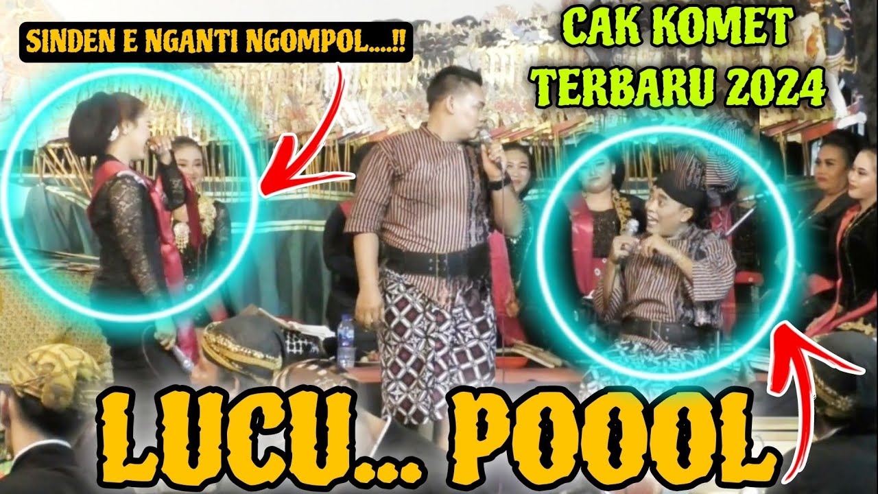 CAK KOMET TERBARU 2024 ! Lucu Poll !! Sinden e NGANTI Ngompol - YouTube