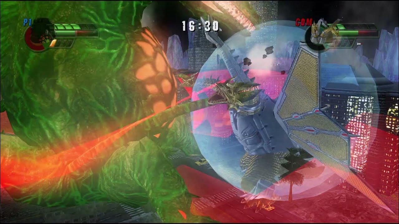 Godzilla Unleashed Overhaul - Biollante vs. Mecha-King Ghidorah - YouTube