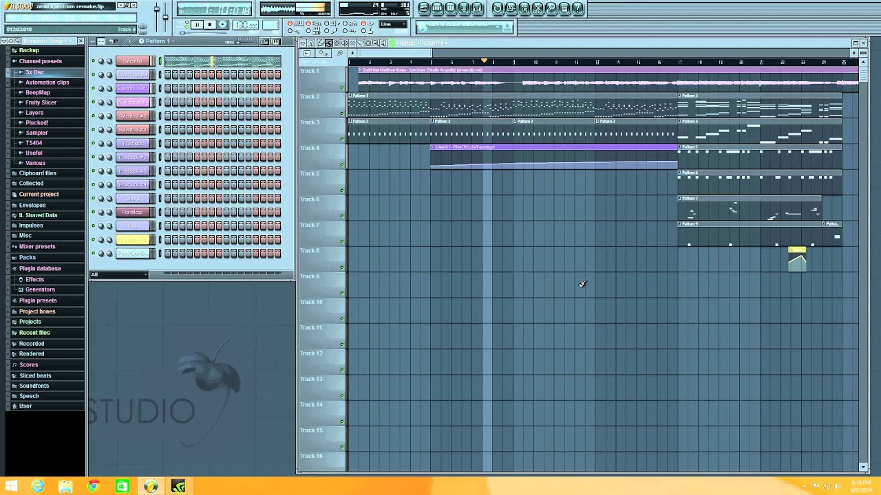 Zedd - Spectrum FL Studio remake - YouTube