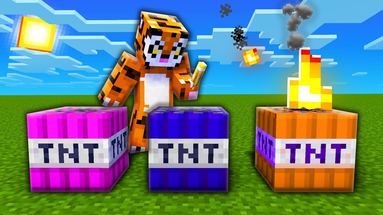 THE TNT CHALLENGE IN MINECRAFT *EXTREM ! - YouTube