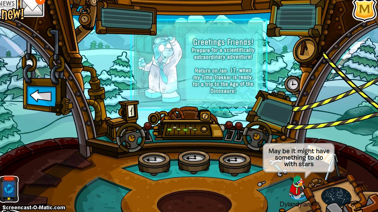 Club Penguin:Gary's New Machine (Room) - YouTube