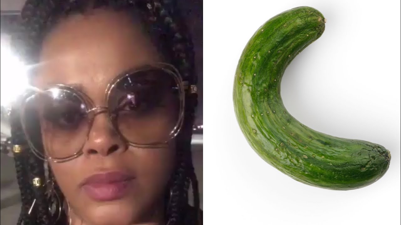 Jill Scott Reacts To The Cucumber Challenge - YouTube