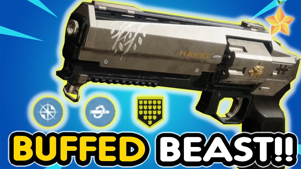 120 HAND CANNON BUFF MAKES CRIMILS DAGGER A BEAST!!!! - YouTube